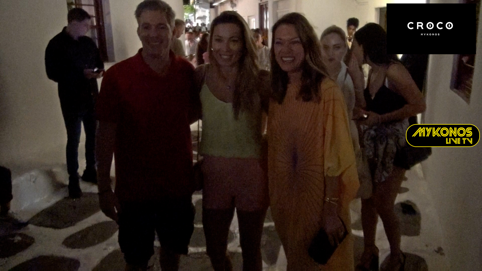 ΣΥΝΑΝΤΗΣΗ ΣΤΗΝ ΜΥΚΟΝΟ ΓΙΑ ΚΑΓΙΑ & ΧΡΟΥΣΑΛΑ-ΠΑΤΙΤΣΑ | Mykonos Live TV