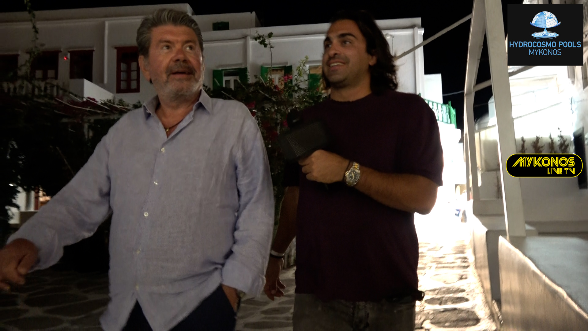 ΤΟ ΟΛΟΓΡΑΜΜΑ ΤΟΥ ΓΙΑΝΝΗ ΛΑΤΣΙΟΥ ΕΜΦΑΝΙΣΤΗΚΕ ΣΤΗΝ ΜΥΚΟΝΟ | Mykonos Live TV